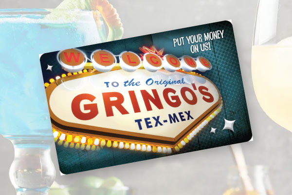 Gift Cards | Gringos Tex-Mex