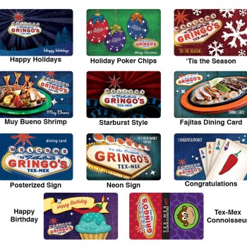 Gringo's Gift Cards | Gringos Tex-Mex