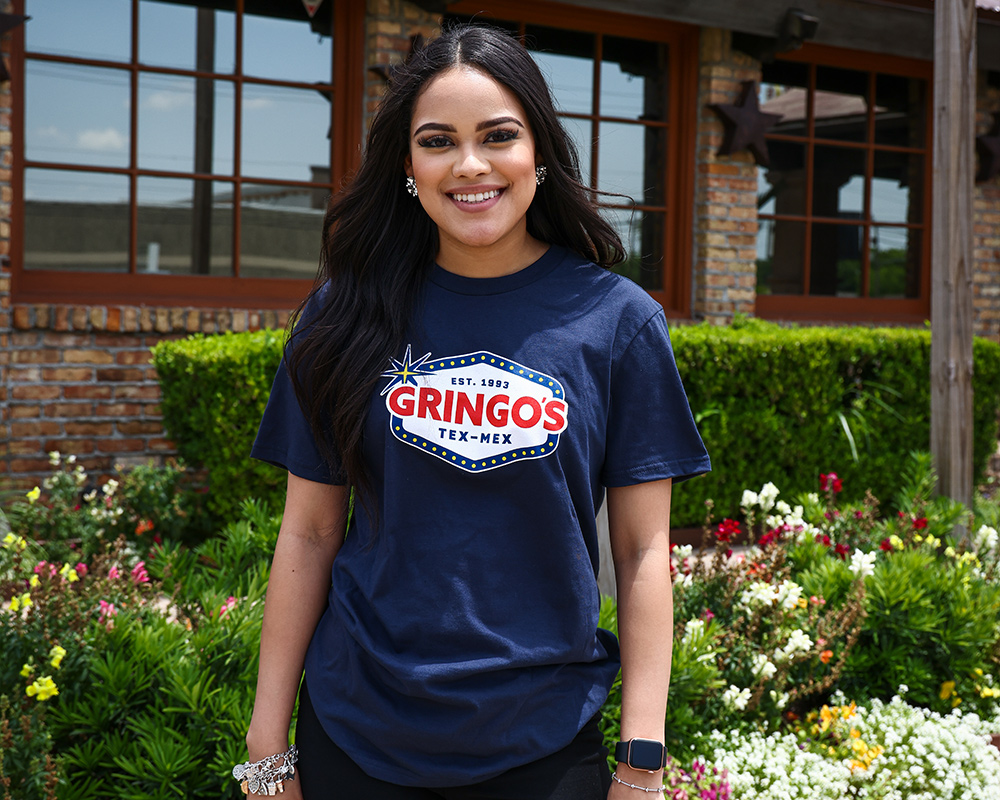 T-Shirt | Gringo's Logo - Navy - Gringos Tex-Mex